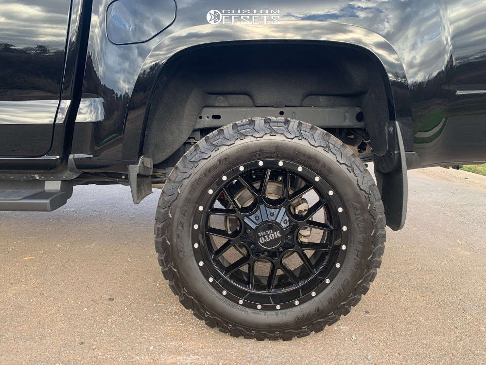 2019 GMC Canyon with 20x9 0 Moto Metal Mo986 and 33/12.5R20 BFGoodrich ...