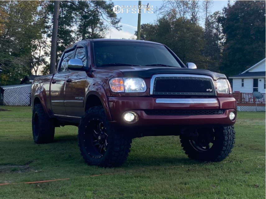 2006 Toyota Tundra with 20x10 -24 Ballistic Guillotine and 35/12.5R20 ...