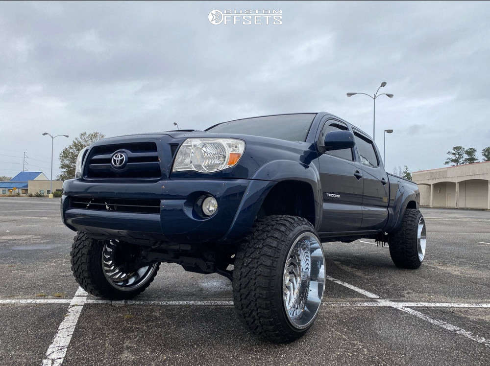 2005 Toyota Tacoma with 24x14 -81 ARKON OFF-ROAD Crown Series Victory ...