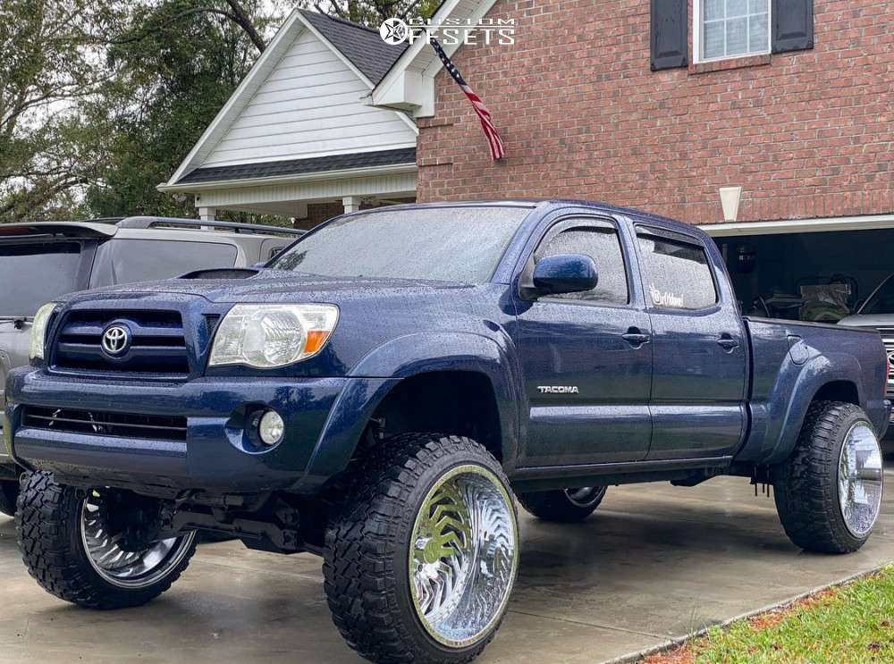 2005 Toyota Tacoma with 24x14 -81 ARKON OFF-ROAD Crown Series Victory ...
