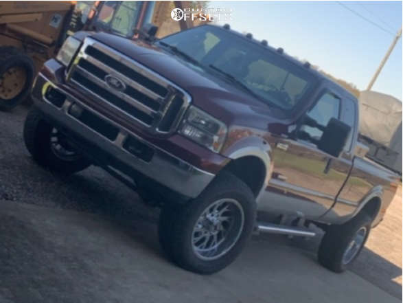 2005 Ford F-350 Super Duty with 20x10 -19 Xtreme Force Xf-8 and 35/12.5R20 Milestar Patagonia At ...