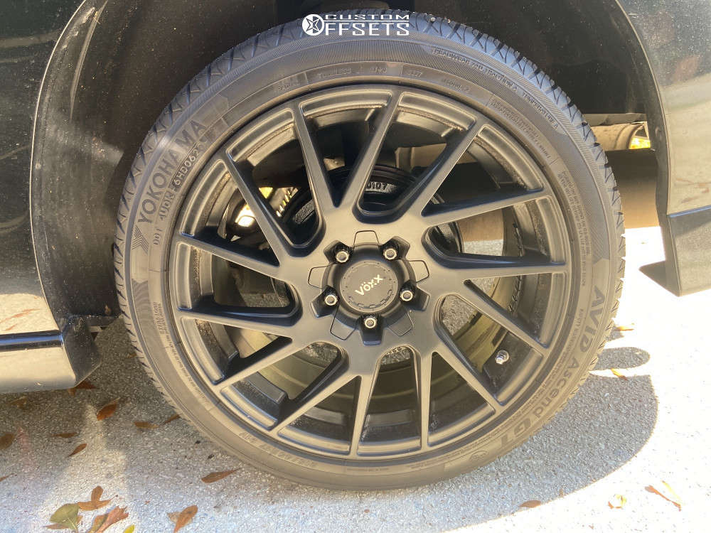 2003 Chevrolet Cavalier with 17x7.5 45 Voxx Falco and 215/45R17 ...