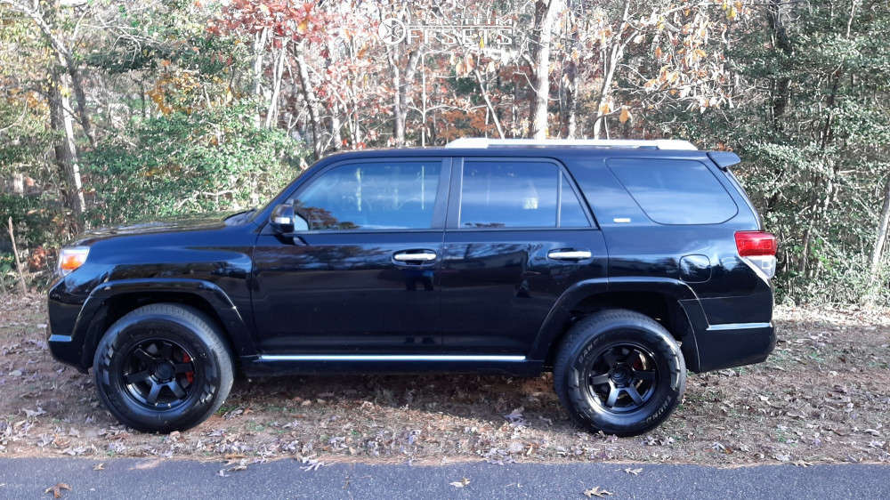 2013 Toyota 4Runner with 17x9 -12 Level 8 Mk6 and 265/70R17 Thunderer ...