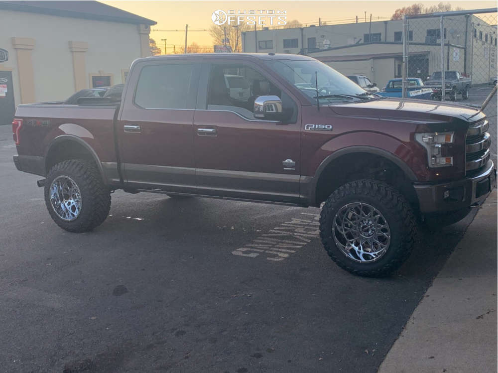 2016 Ford F-150 with 20x12 -51 Vision Rocker and 35/12.5R20 Atturo ...