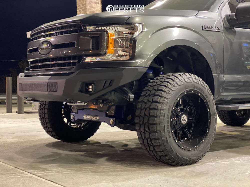 2019 Ford F-150 with 20x12 -44 Anthem Off-Road Instigator and 35/12 ...