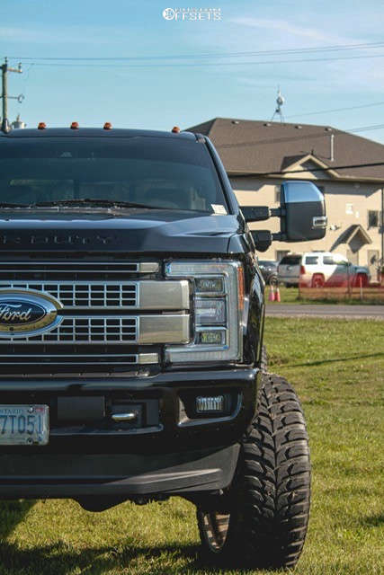2019 Ford F-250 with 26x12 -44 Axe Offroad Nemesis and 37/13.5R26 Road ...