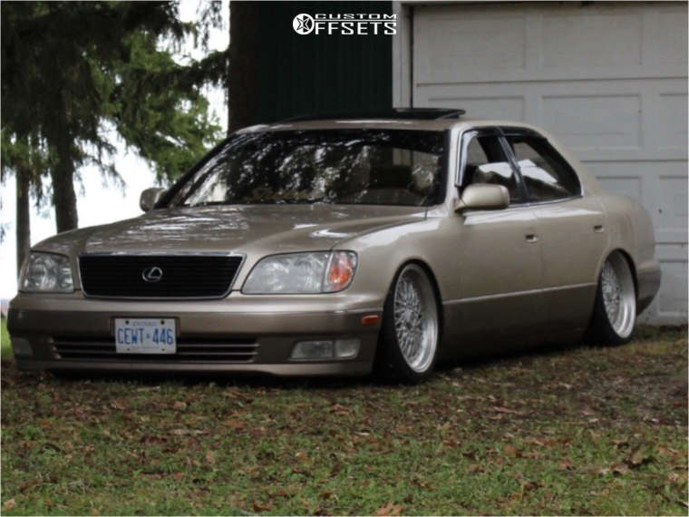 2000 Lexus LS400 with 18x8.5 32 ESM 002r and 225/40R18 Bridgestone N/a ...