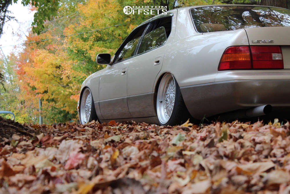 2000 Lexus LS400 with 18x8.5 32 ESM 002r and 225/40R18 Bridgestone N/a ...