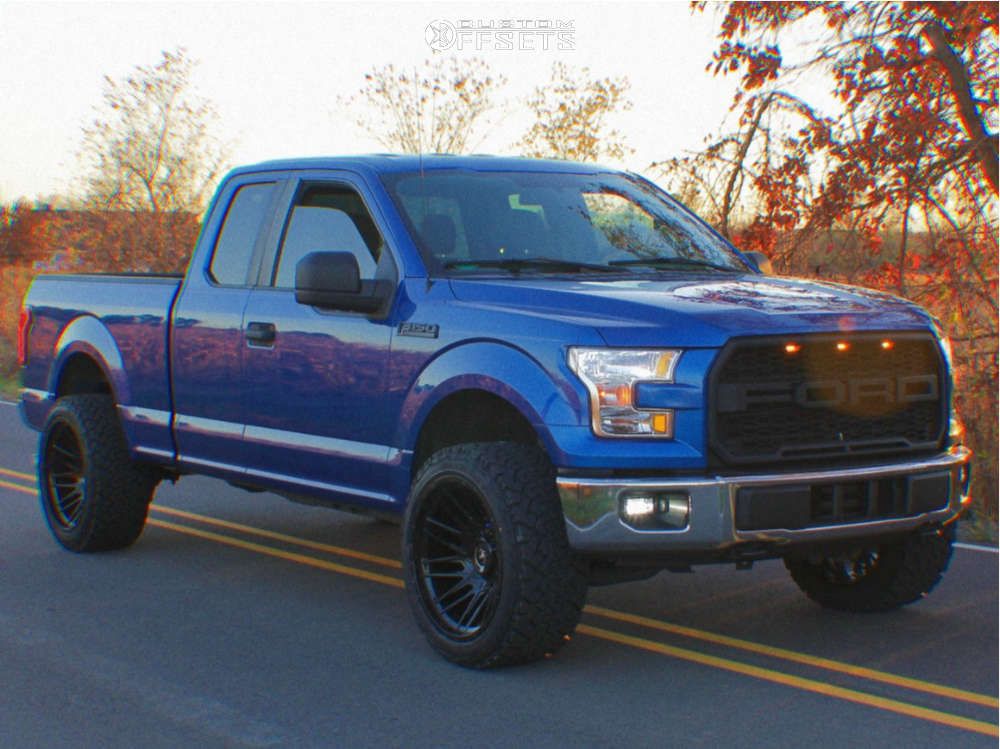 2016 Ford F-150 with 22x12 -44 Motiv Offroad Mutant and 33/12.5R22 ...