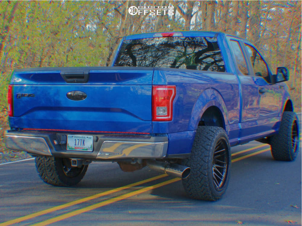 2016 Ford F-150 with 22x12 -44 Motiv Offroad Mutant and 33/12.5R22 ...