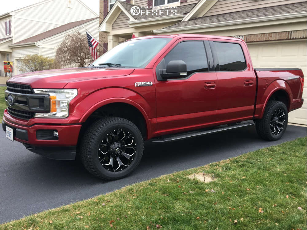 2018 Ford F-150 with 20x9 1 Fuel Assault and 285/55R20 Kumho Road ...