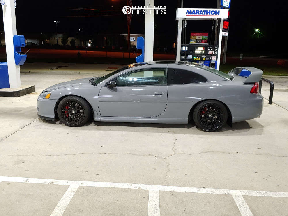 2004 Dodge Stratus with 18x9.5 15 ESR Cs11 and 235/45R18 Achilles ATR ...