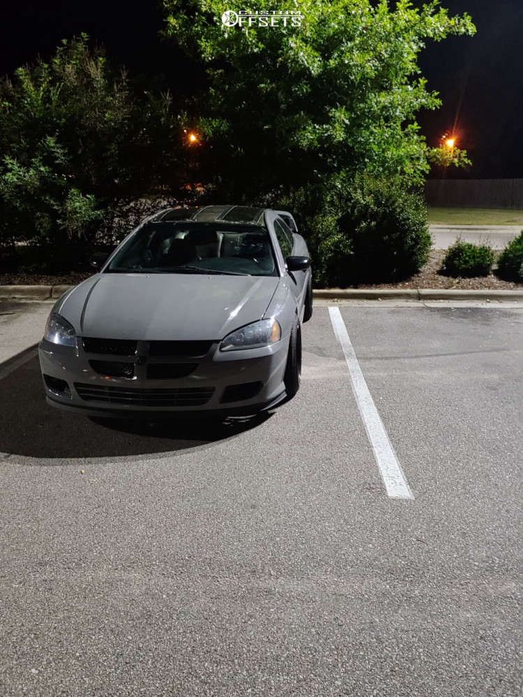 2004 Dodge Stratus with 18x9.5 15 ESR Cs11 and 235/45R18 Achilles ATR ...