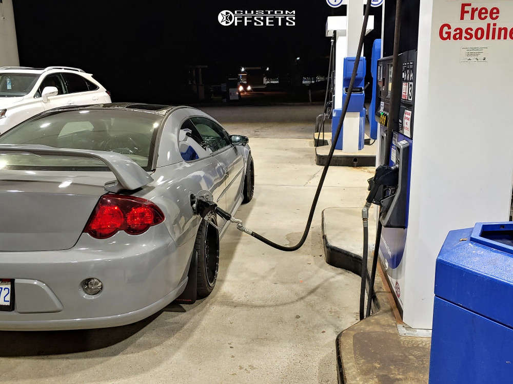 2004 Dodge Stratus with 18x9.5 15 ESR Cs11 and 235/45R18 Achilles ATR ...