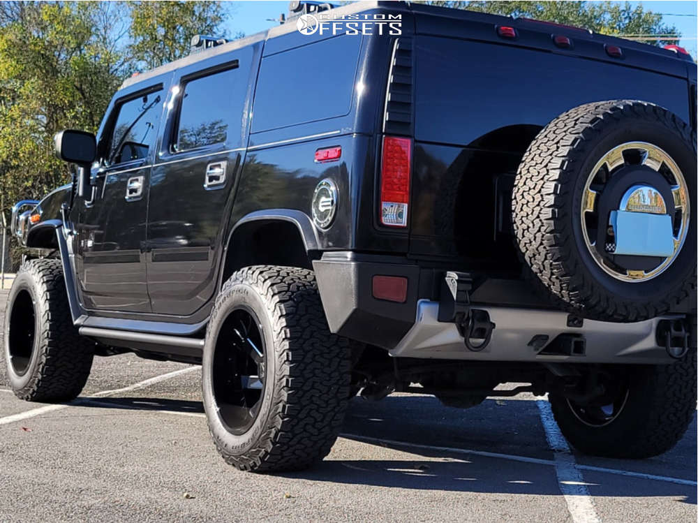 2009 HUMMER H2 with 20x12 -51 ARKON OFF-ROAD Lincoln and 35/12.5R20 ...