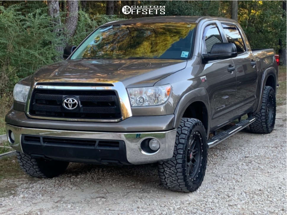 2012 Toyota Tundra with 20x9 12 Mamba M25 and 305/50R20 Nitto Ridge ...