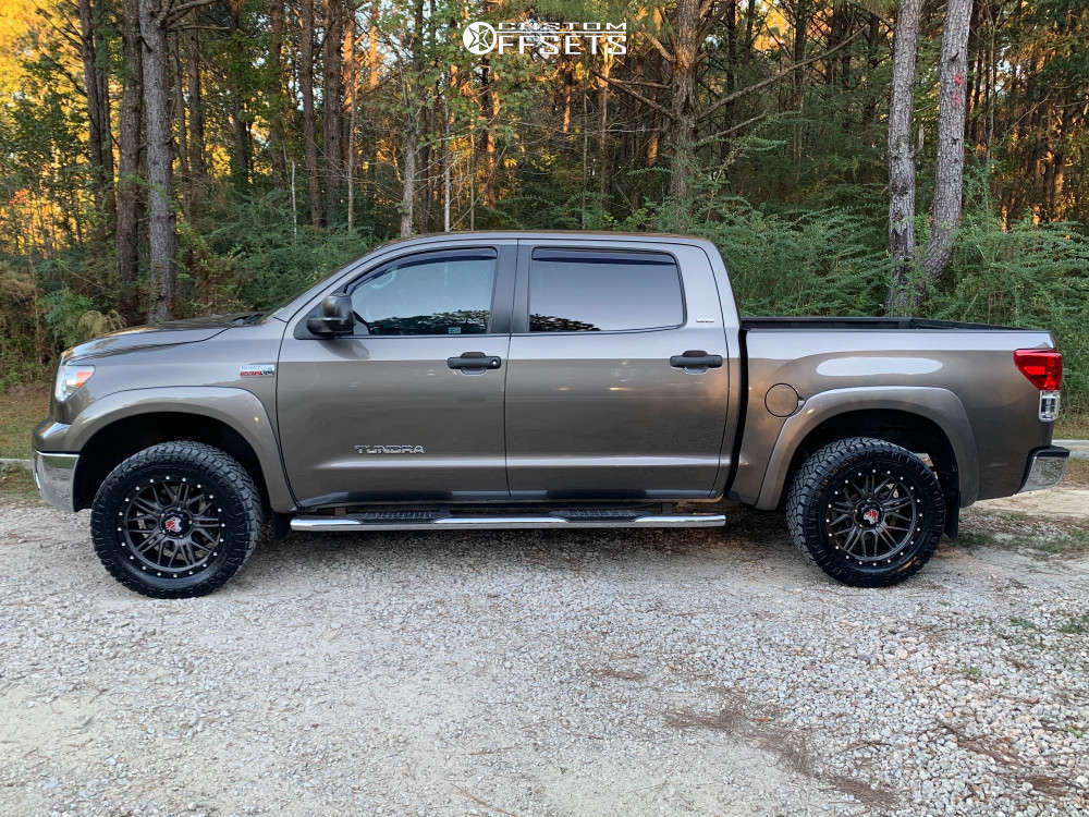 2012 Toyota Tundra with 20x9 12 Mamba M25 and 305/50R20 Nitto Ridge ...