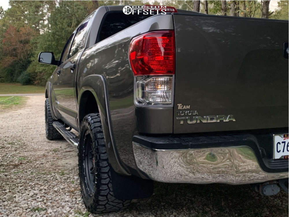 2012 Toyota Tundra with 20x9 12 Mamba M25 and 305/50R20 Nitto Ridge ...