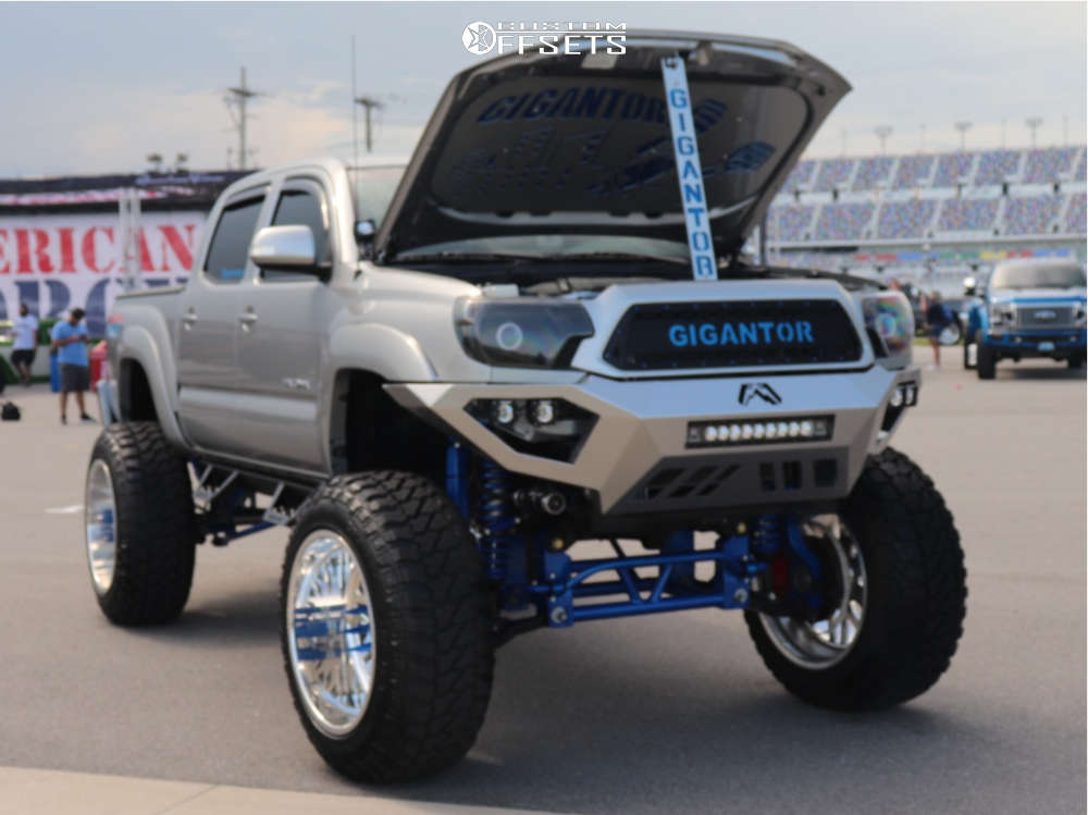 2015 Toyota Tacoma with 24x14 -73 American Force Trax Ss and 40/13.5R24 ...