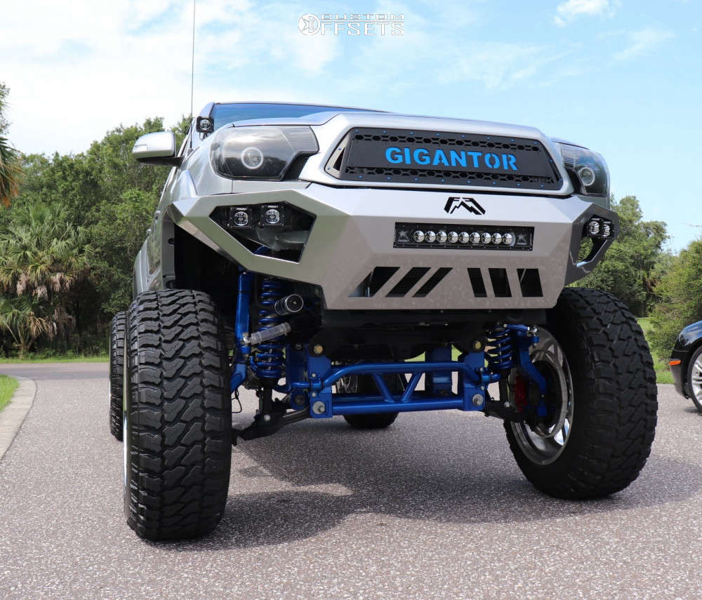 2015 Toyota Tacoma with 24x14 -73 American Force Trax Ss and 40/13.5R24 ...