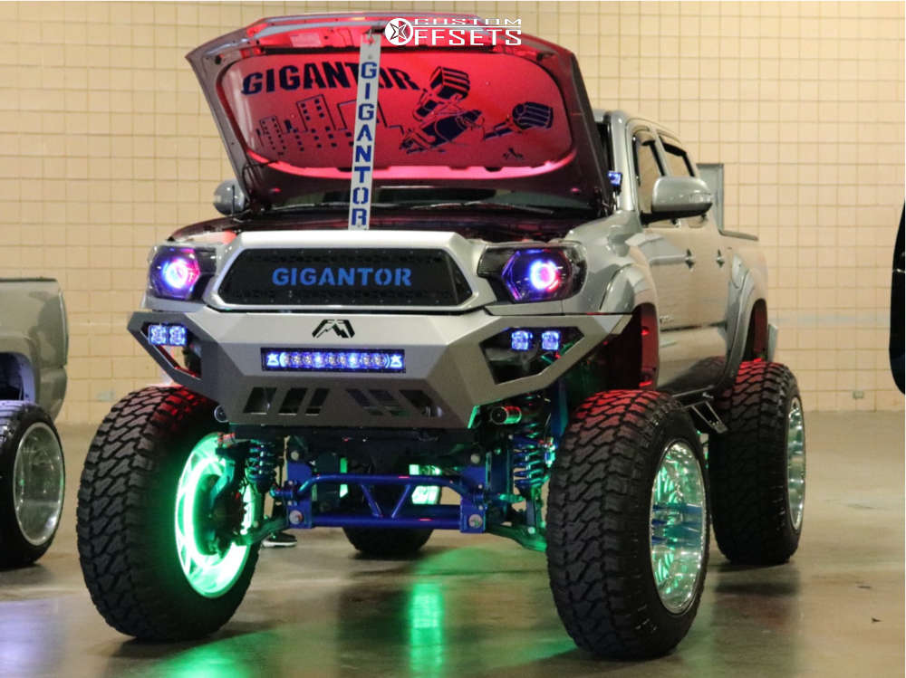 2015 Toyota Tacoma with 24x14 -73 American Force Trax Ss and 40/13.5R24 ...