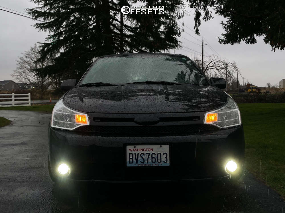 2009 Ford Focus Wheel Offset Poke Stock | 1360830 | Custom Offsets