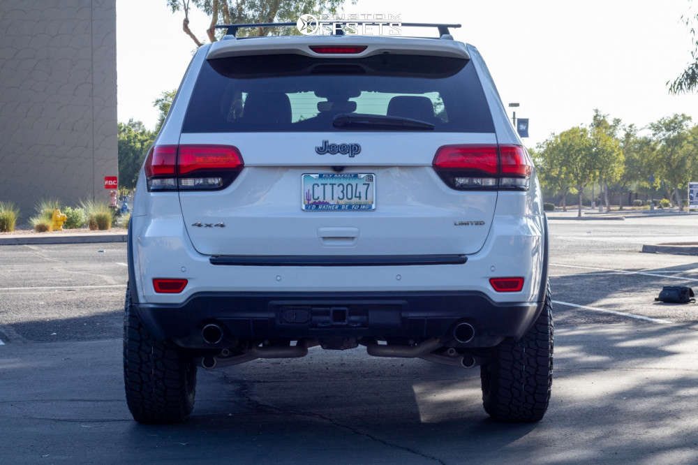 2017 Jeep Grand Cherokee with 18x8.5 18 American Racing Ar933 and 265 ...