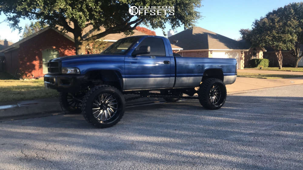 1994 Dodge Ram 2500 with 26x14 -72 Tuff T2a and 37/13.5R26 Fury Offroad ...