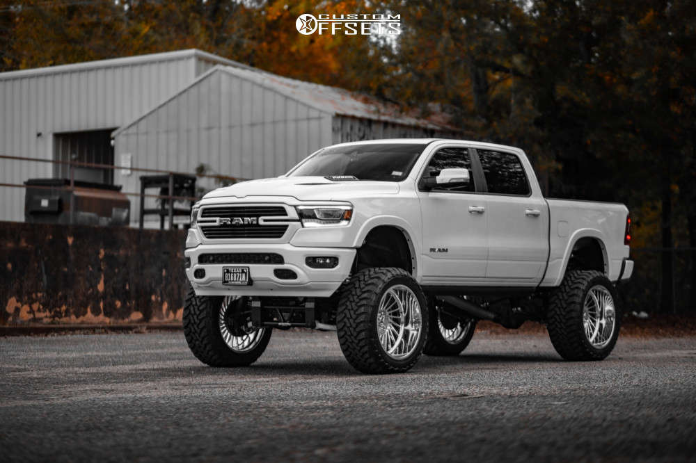 2019 Ram 1500 with 26x14 -76 Stealth Forged Ruger and 40/15.5R26 Toyo ...