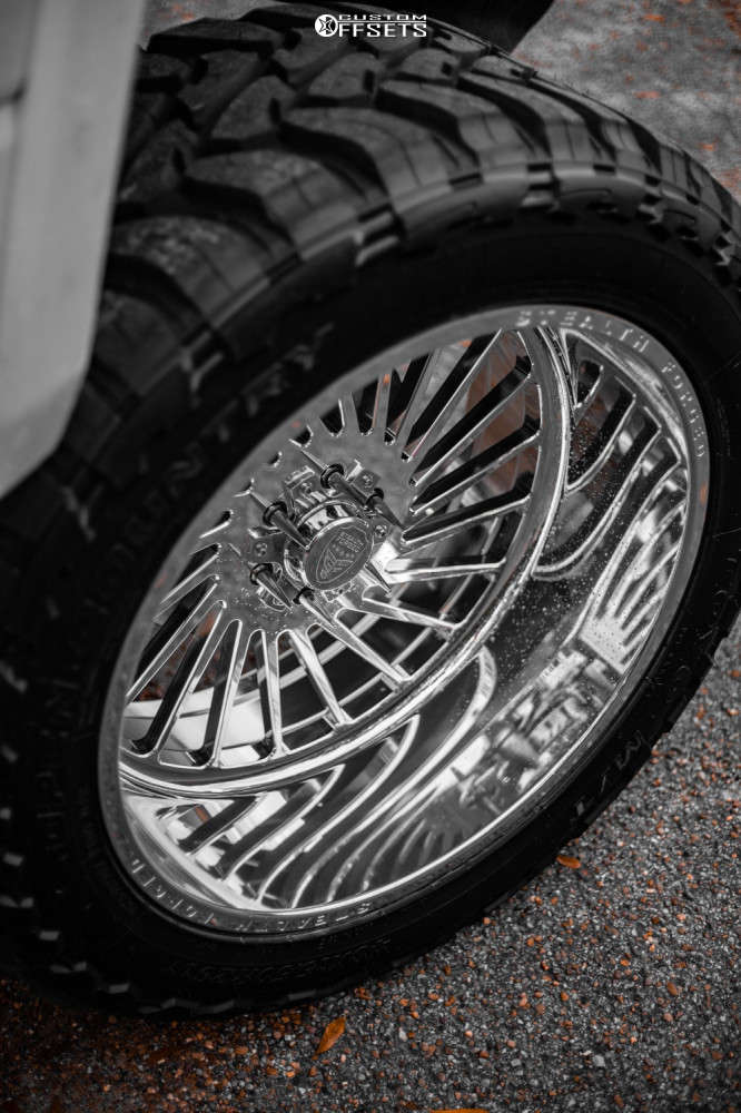 2019 Ram 1500 with 26x14 -76 Stealth Forged Ruger and 40/15.5R26 Toyo ...