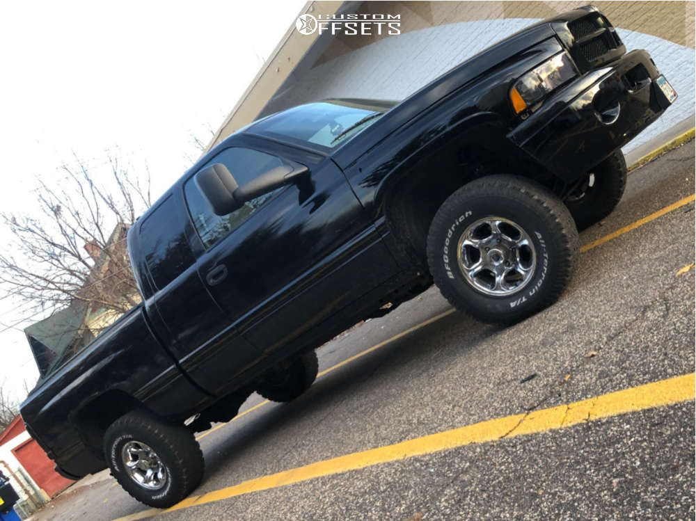 2001 Dodge Ram 1500 with 16x8 25 American Racing Python and 33/12.5R16 ...