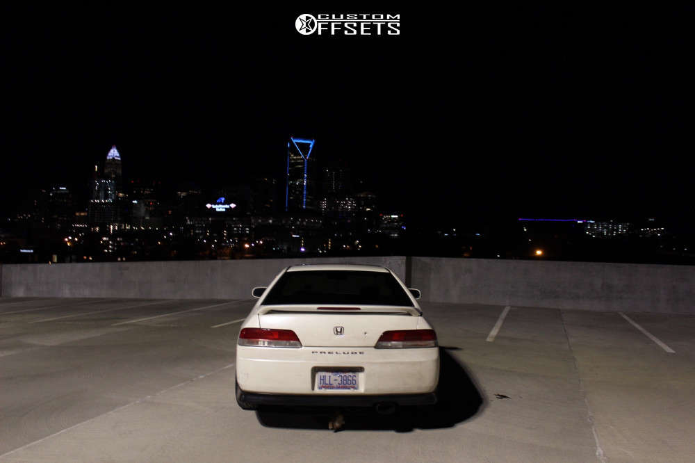 1999 Honda Prelude with 17x8 35 AVID1 AV6 and 205/40R17 Federal SS595 ...