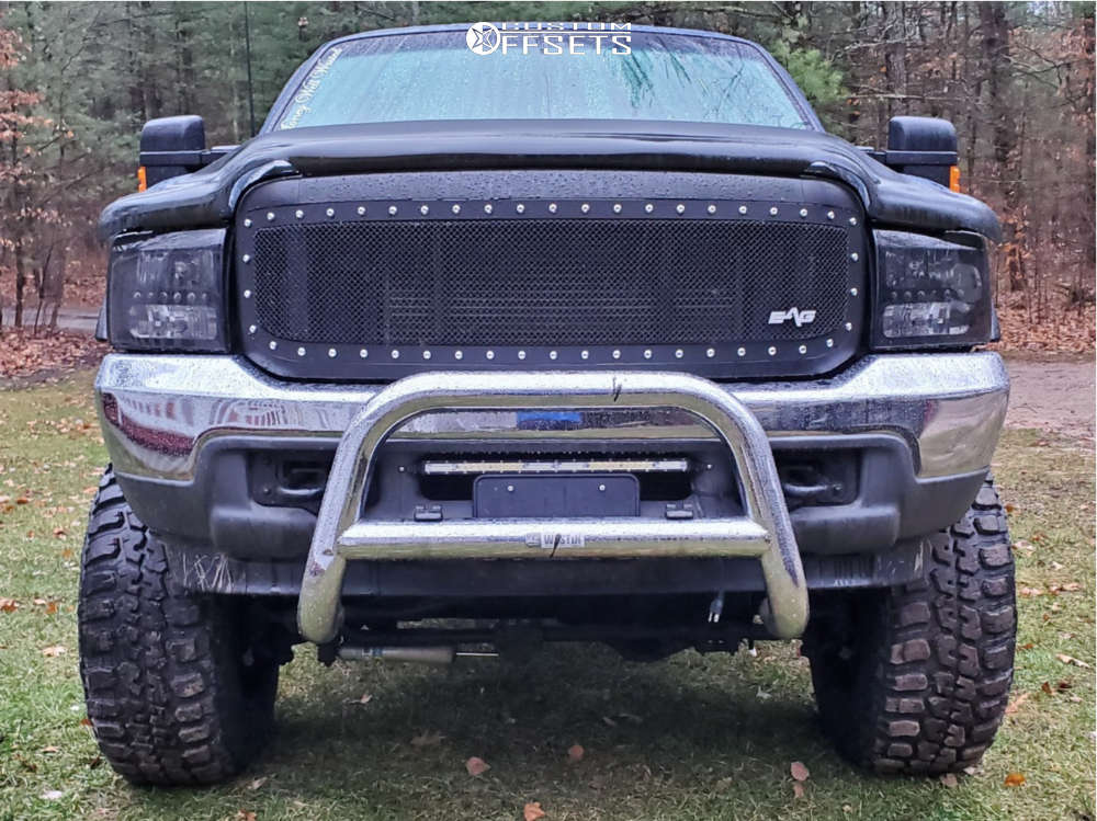 2001 Ford F-250 Super Duty with 20x12 -51 Vision Prowler and 37/12.5R20 ...