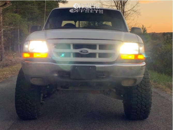 2000 Ford Ranger with 15x12 -63 Black Rock D Widow and 33/12.5R15 ...