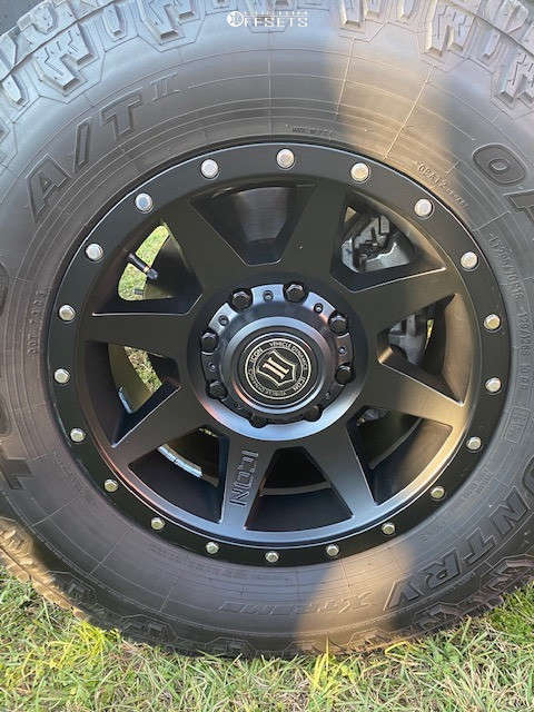 2018 Ram 2500 with 18x9 12 Icon Alloys Rebound Hd and 295/70R18 Toyo ...