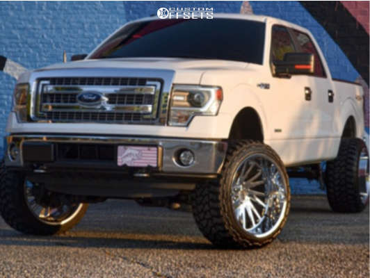 2014 Ford F-150 with 24x14 -72 Tuff T2a and 35/13.5R24 Fury Offroad ...