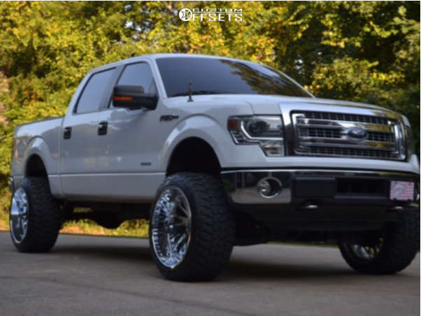2014 Ford F-150 with 24x14 -72 Tuff T2a and 35/13.5R24 Fury Offroad ...