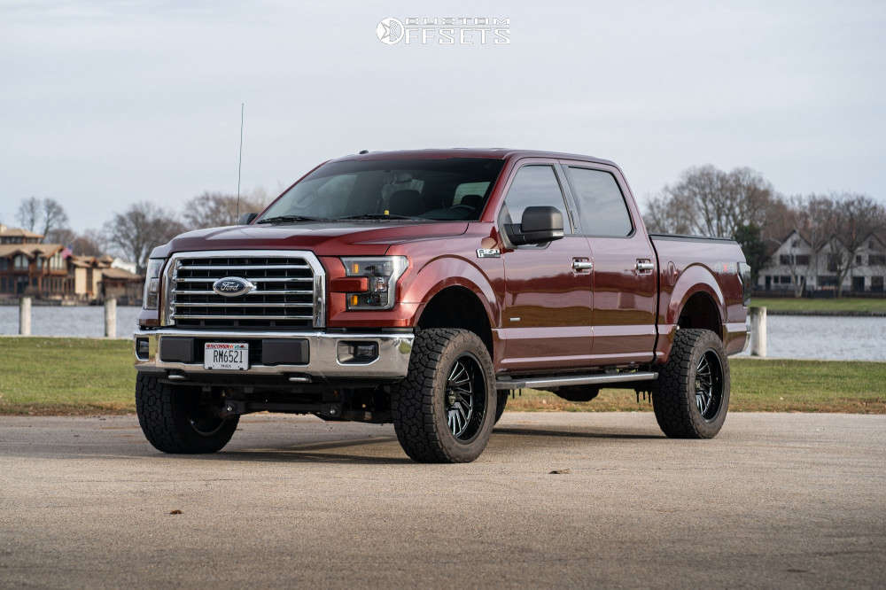 2015 Ford F-150 with 20x10 -25 ARKON OFF-ROAD Caesar and 33/12.5R20 ...