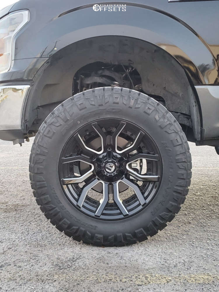 2019 Ford F-150 with 20x10 -18 Fuel Rage and 35/12.5R20 Nitto Ridge ...