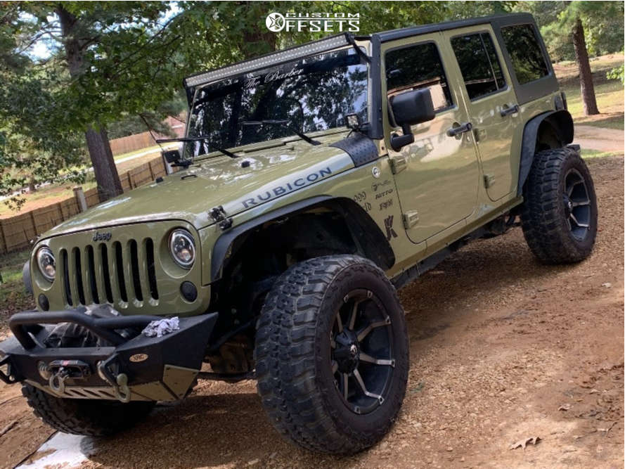 2013 Jeep Wrangler JK with 20x12 -44 Fuel Coupler and 35/12.5R20 ...