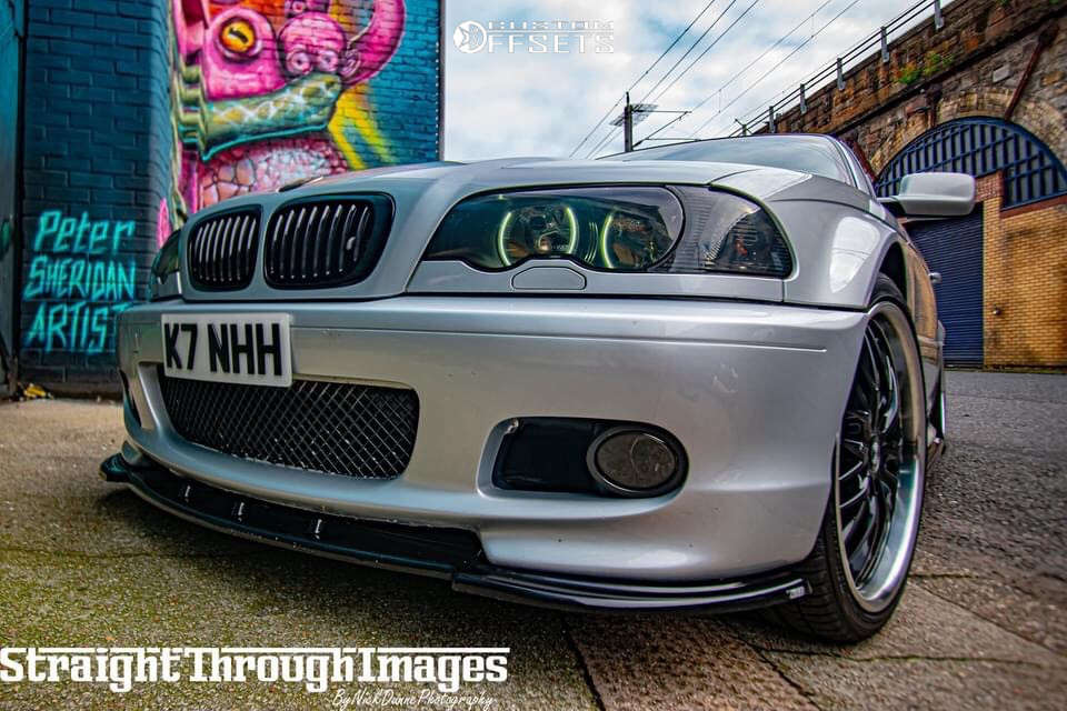 2002 BMW 330Ci with 19x8.5 35 Ac Schnitzer Type 2 and 235/35R19 Falken ...