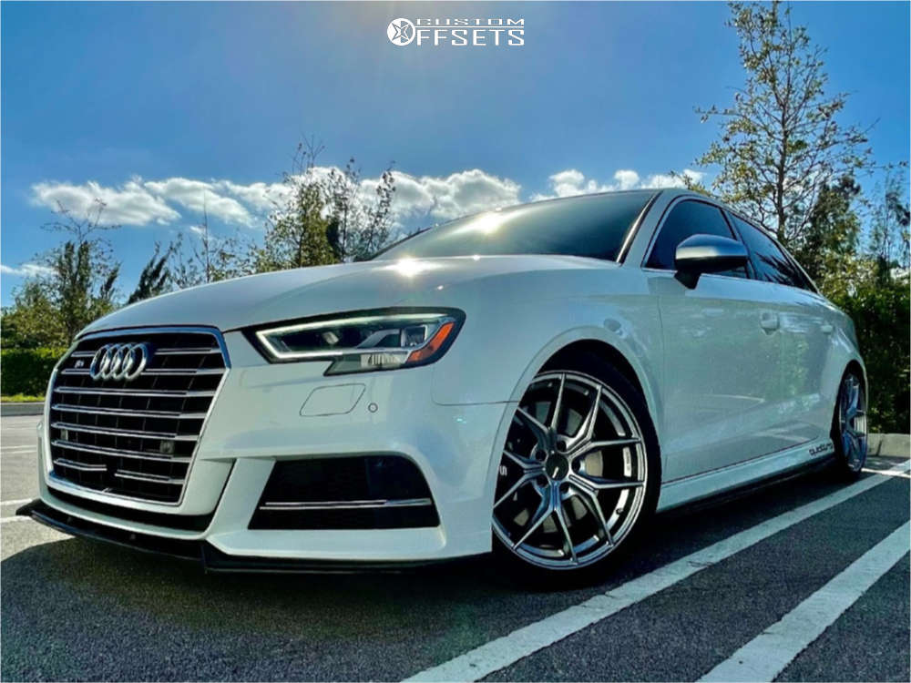 2018 Audi S3 with 18x8 45 Enkei Tsr-x and 225/40R18 Pirelli Cinturato ...