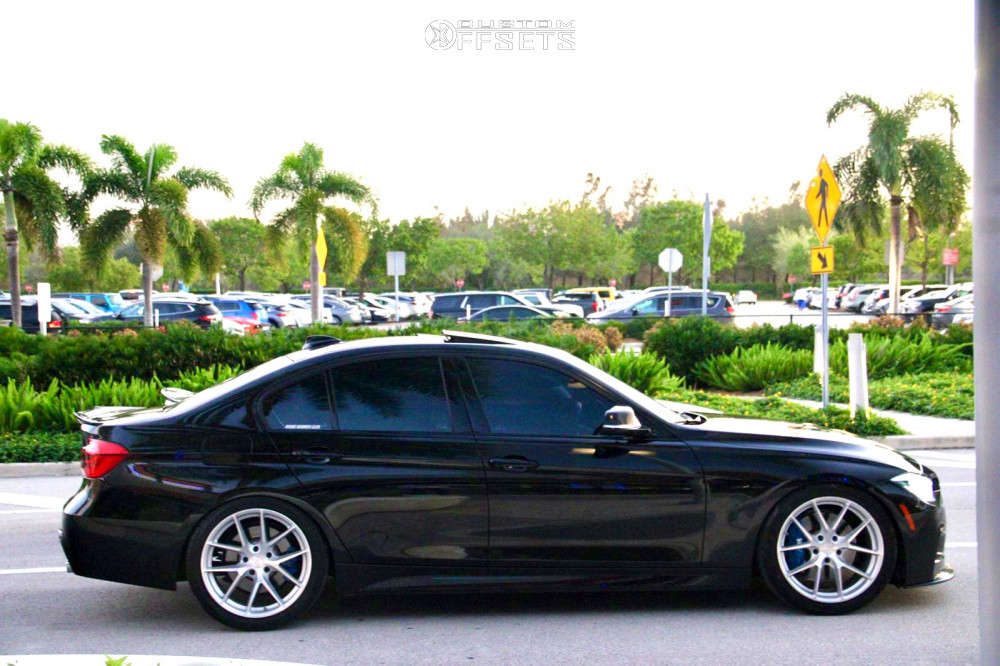 2018 BMW 340i with 19x8.5 35 Aodhan AFF7 and 245/40R19 Achilles Atr ...