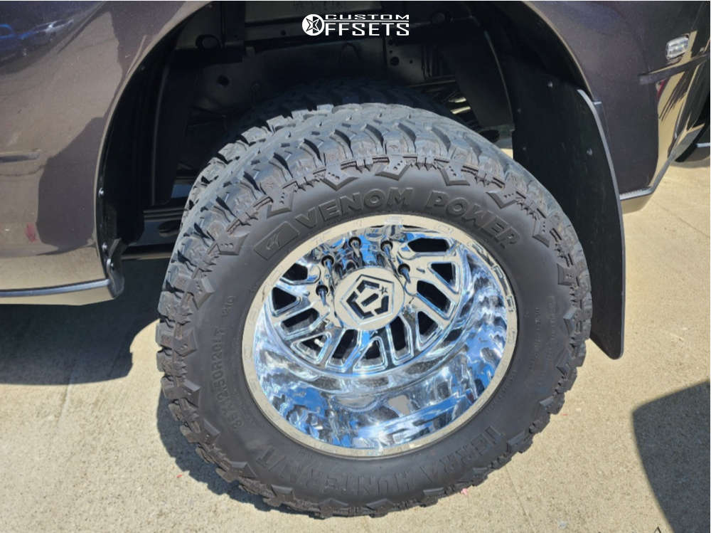 2019 Ram 3500 with 20x12 -44 TIS 544C and 35/12.5R20 Venom Power Terra ...