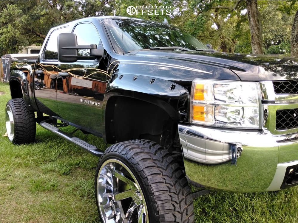 2012 Chevrolet Silverado 1500 with 26x14 -81 ARKON OFF-ROAD Lincoln and ...