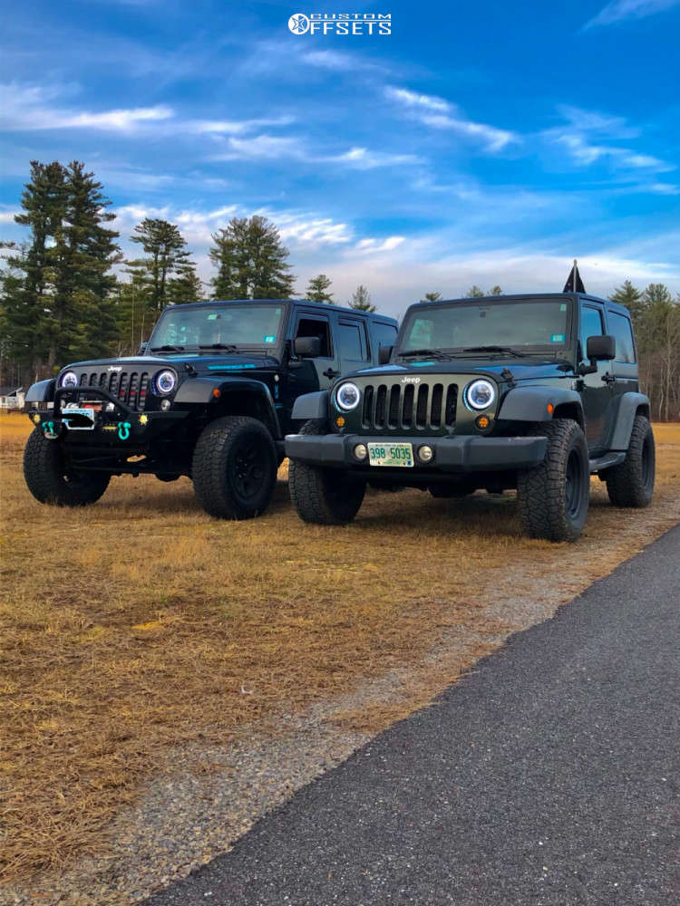 2012 Jeep Wrangler JK with 17x9 -12 Ultra 164 and 33/12.5R17 Nitto ...