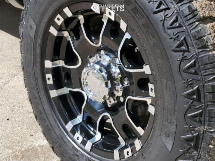 2003 Chevrolet Silverado 2500 HD with 17x9 12 Ultra Baron and 285/70R17 ...