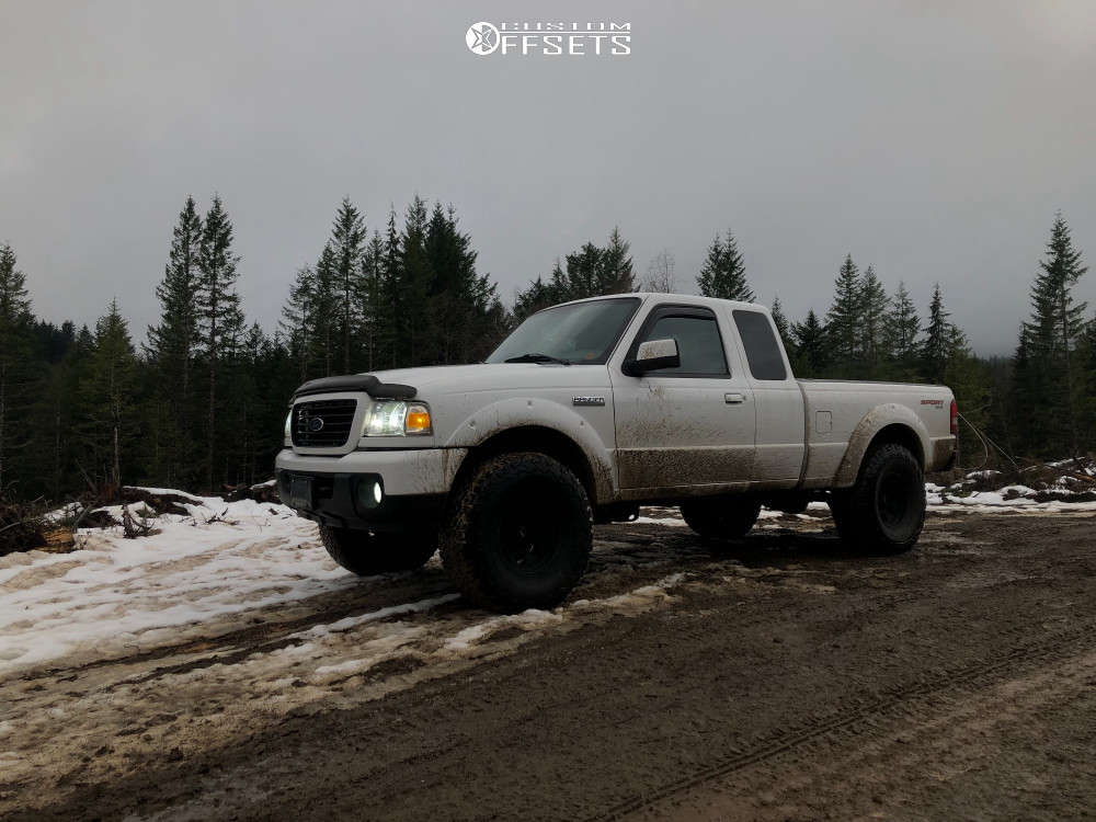 2009 Ford Ranger with 15x9 -0 Pro Comp 69 and 33/12.5R15 BFGoodrich All ...