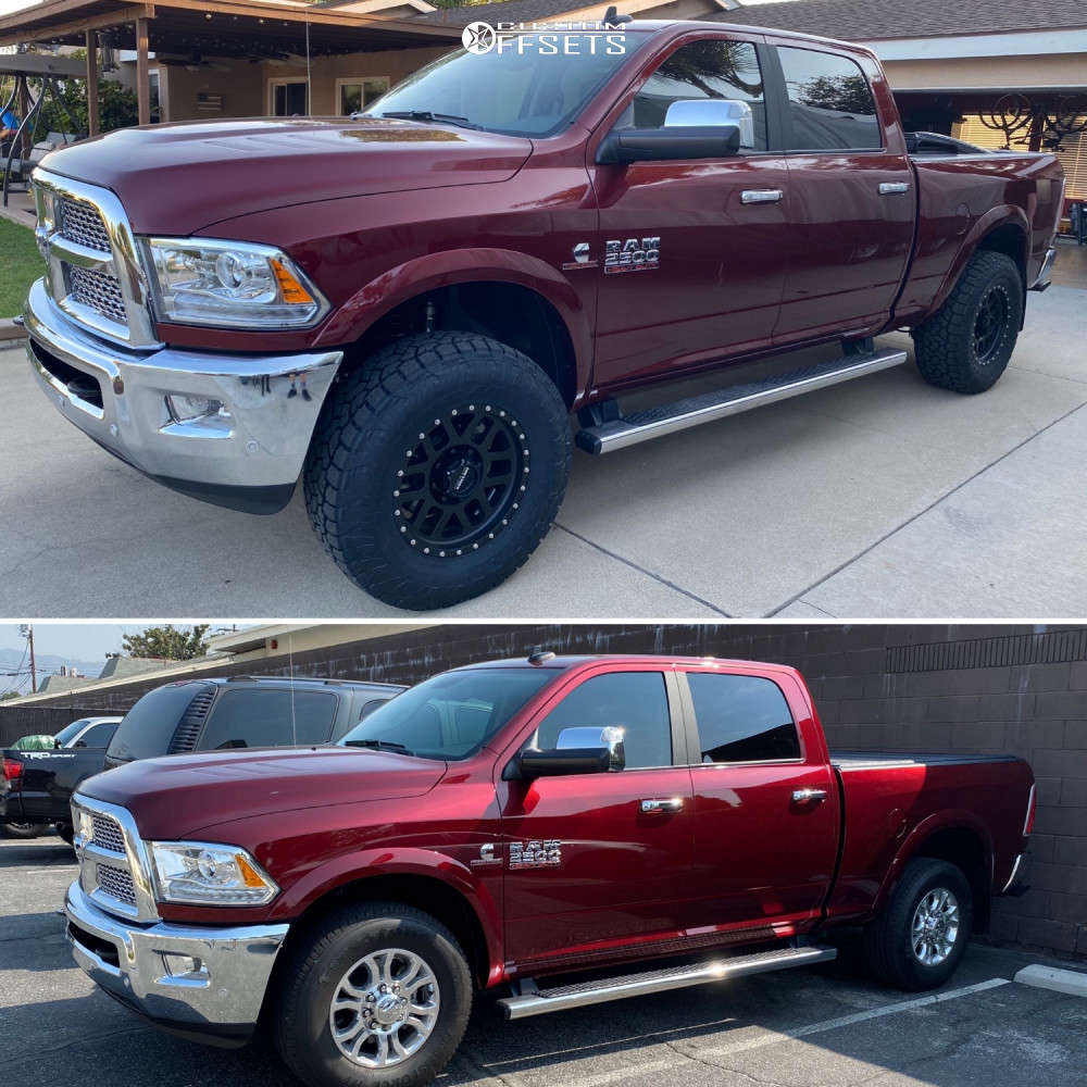 2018 Ram 2500 with 18x10.5 -18 Method 309 Grid and 35/12.5R18 Toyo ...