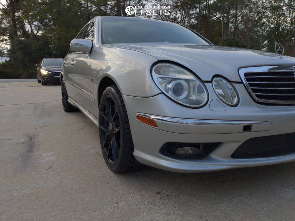2003 Mercedes-Benz E55 AMG with 18x8.5 35 Aodhan Aff7 and 255/35R18 ...